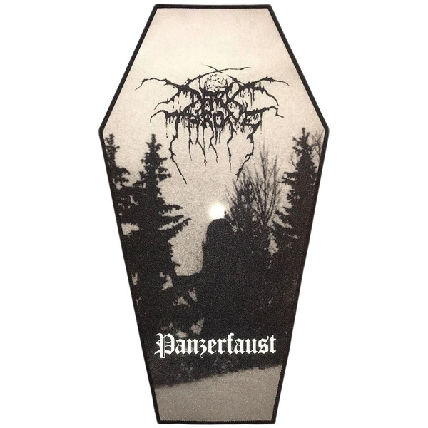 Нашивка большая на спину Darkthrone "Panzerfaust" сублимационная ...