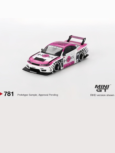 Характеристики Машинка TSM MINI GT 1/64#781 Nissan LB-Super Silhouette ...