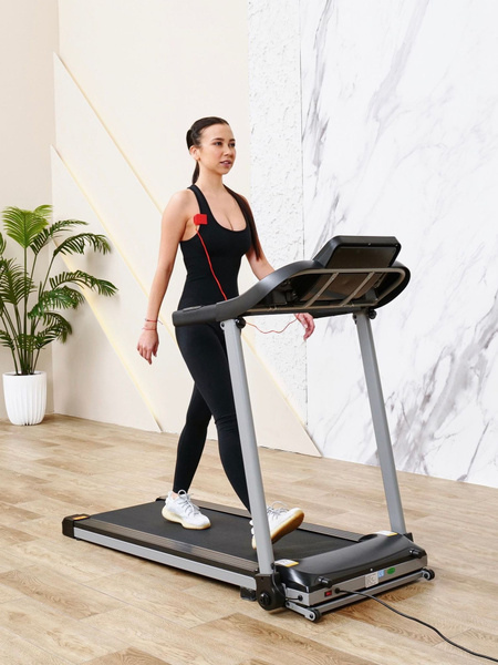 Электрическая беговая дорожка DFC T-X510 до 120 кг / до 12 км-ч купить на OZON по низкой цене ...