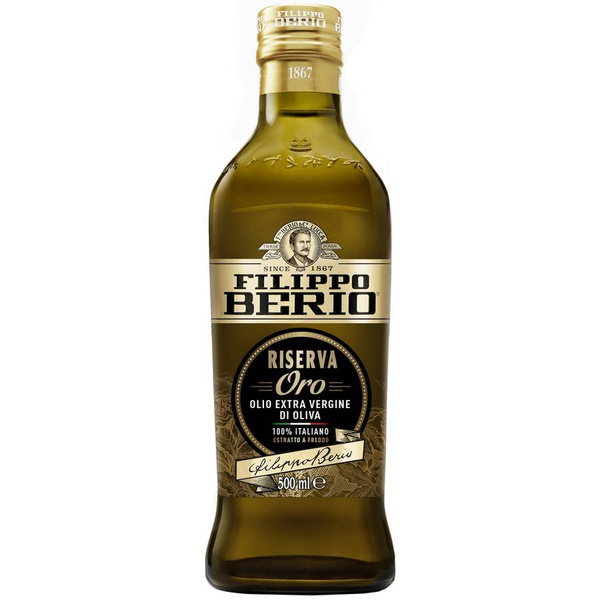 Масло оливковое Fillipo Berio Extra Virgin Riserva Oro 500мл купить на ...