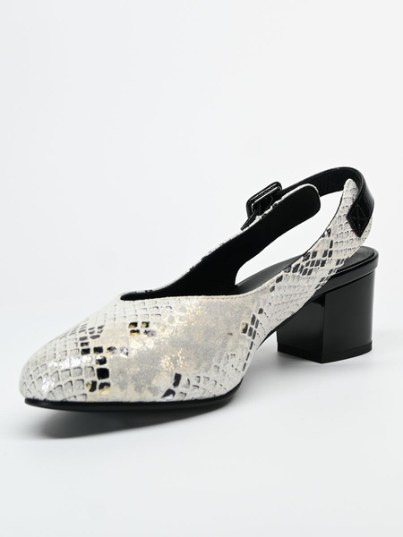 Босоножки Женский Ascalini Стандартный средний (до 9 см) Натуральная кожа, размер 41 9 Лето ...