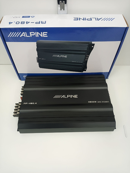 Автомобильный усилитель Alpine AP-480.4, 3800Вт, 4-х канальный купить ...