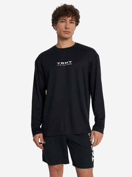 Рашгард Мужской Termit черный, размер 44, 46 Полиэстер Спортивный купить c доставкой на OZON по ...