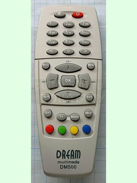 Пульт DREAMBOX DM500, DM-500S ОРИГИНАЛ ( SAT ) купить на OZON по низкой ...