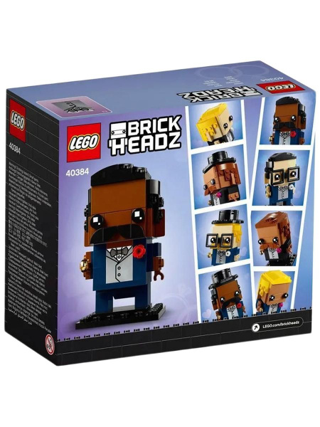 Конструктор LEGO BrickHeadz 40384 сувенирный набор Жених,255деталей,10 ...