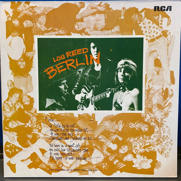 Lou Reed. Berlin (NM) +Буклет. ВИНТАЖ! 1976(1973) (LP) Виниловая ...