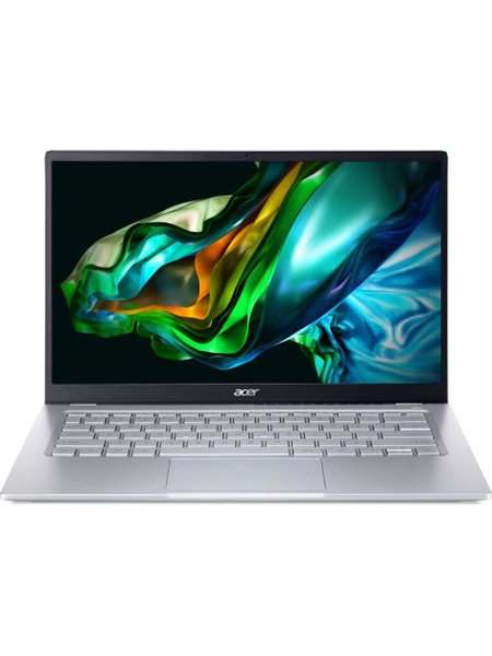 Ноутбук Acer SFG14-41-R466 AMD Ryzen 5 7530U 8 ГБ 8 ГБ, серебристый ...