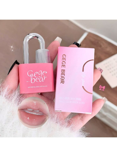 Блеск для губ,Gege bear,студент,Увлажнение, естественно, голый макияж купить на OZON по низкой ...