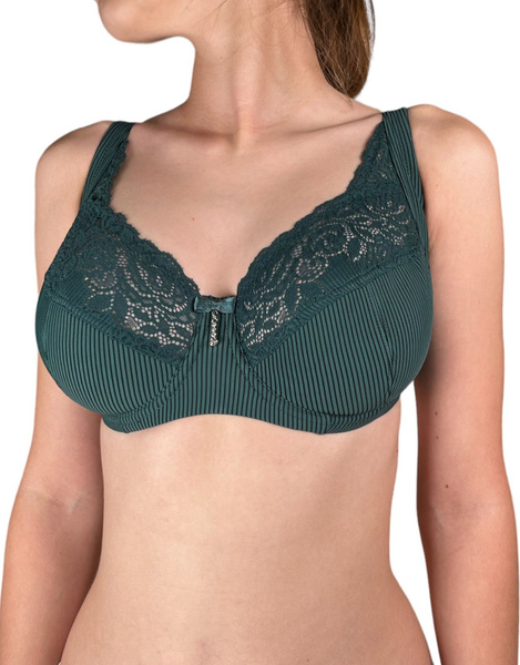 Бюстгальтер Женский VE.NU.S, размер 100D темно-зеленый Полиамид, Эластан Повседневный Китай ...