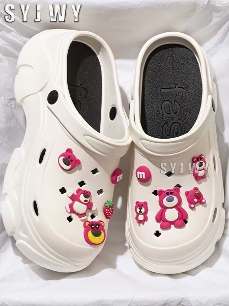 Сабо Женский SYJWY Полимерный материал, размер 36, 37 Закрытый нос, Легкая модель Без каблука ...