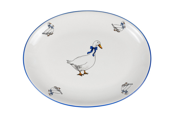 Тарелка глубокая Tikhoretsky porcelain, Фарфор, диаметр 25 см купить c ...