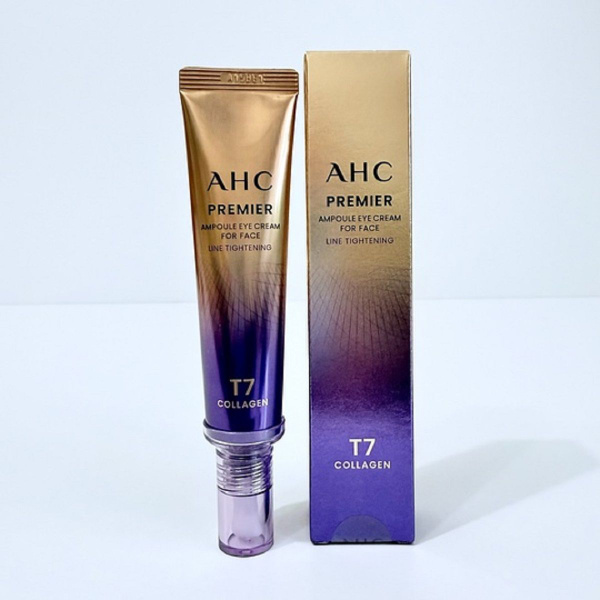 AHC Крем для век с коллагеном (40мл) Premier ampoule Eye Cream For Face Line Tightening T7 ...