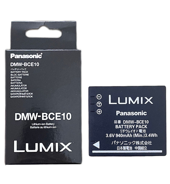 DMW-BCE10PP DMW-BCE10 Аккумулятор для Panasonic Lumix DMC-FX36 FX55 ...
