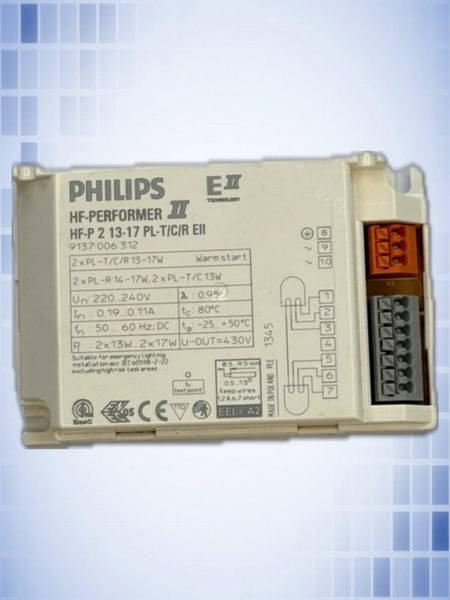 Электронный пускорегулирующий аппарат Philips HF-PERFORMER HF-P 2 13-17 ...