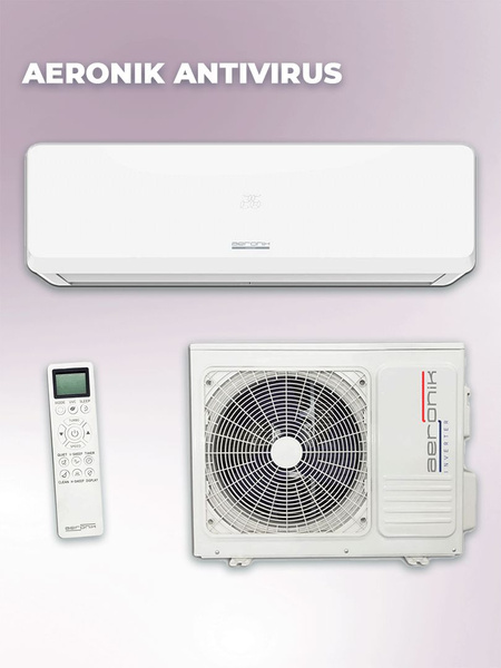 Кондиционер Aeronik Antivirus ASI-09IU2/ASO-09IU2 до 25 м2 инвертор купить c доставкой на OZON ...