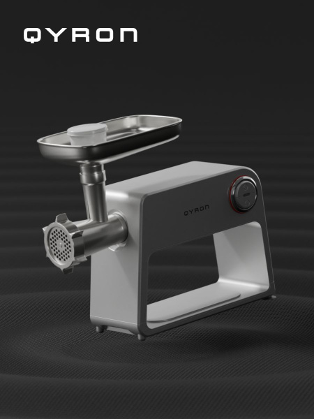 Мясорубка электрическая Qyron MG901, 3 насадки, компактное хранение, 2000 Вт купить на OZON по ...