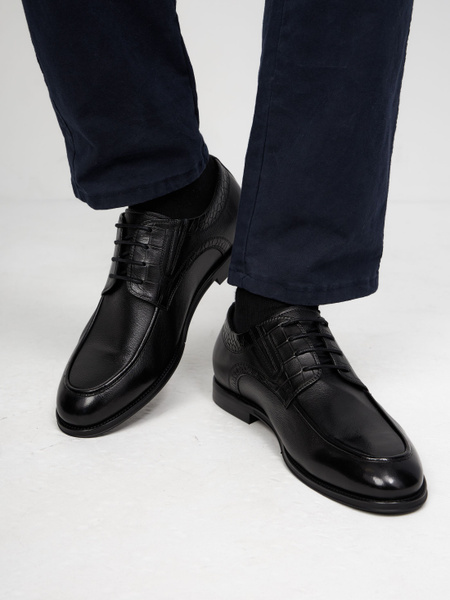 Туфли Мужской Valensio Varda Натуральная кожа, размер 43 Стандартный низкий (до 4 см) 7 лодочки ...