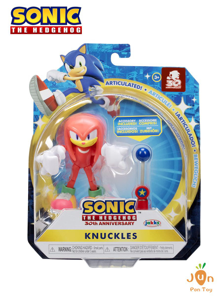 Характеристики фигурка Knuckles, Jakks Sonic The Hedgehog Knuckles with ...