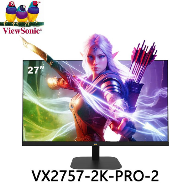 Viewsonic 27" Монитор VX2757-2K-PRO-2, черный купить на OZON по низкой цене (2077130594)