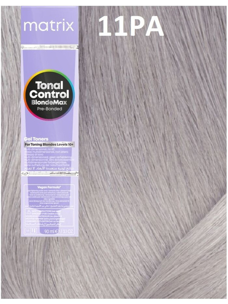 Тонер кислотный MATRIX TONAL CONTROL BLONDE MAX PRE-BONDED 11PA, 90 мл ...