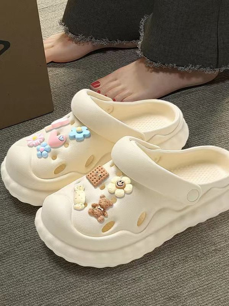 Босоножки Женский SYJWY Без каблука EVA, размер 36 Мягкая стелька R (средняя) Лето Без застёжки ...