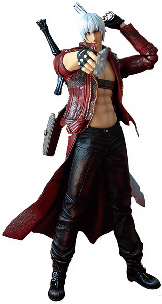 Подвижная фигурка Данте - Play Arts Kai Dante Devil May Cry купить на OZON по низкой цене ...