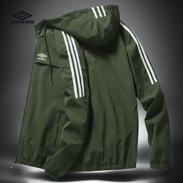 Ветровка Мужской, Женский UMBRO черно-коричневый Полиэстер, размер 44, 46 На любой сезон ...