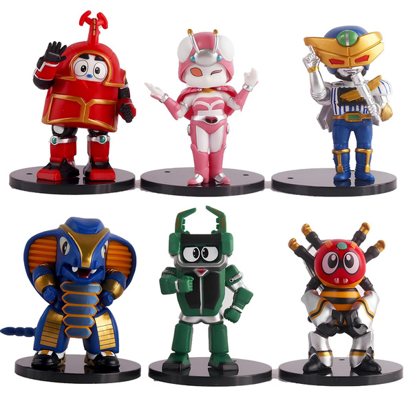 Набор фигурок B-роботы / Би-Робо Кабутак / B-robo Kabutack 6шт (10-11см ...