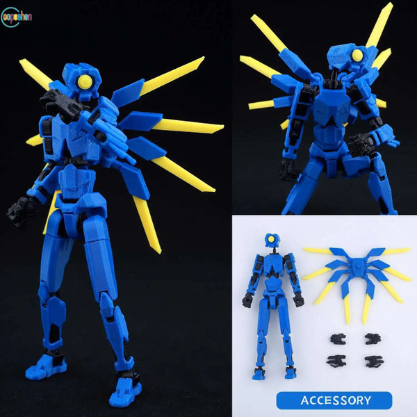 Шарнирная 3D Фигурка Lucky13/Dummy13, Ultrakill V1 Модель, Подвижная ...