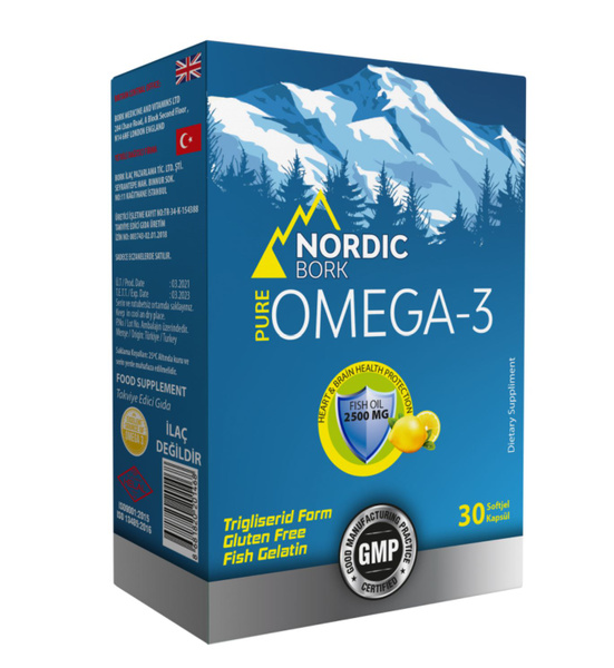 Омега-3 Nordic Bork Pure, Омега-3 Nordic Bork, 30 капсул купить на OZON по низкой цене (2379070575)
