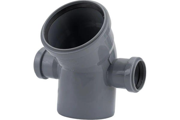 Универсальный отвод VALFEX 110/50x45, левый-правый, внутренняя канализация 23113150 купить на ...