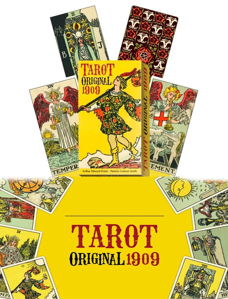 Характеристики "Tarot Original 1909" / Таро Оригинал 1909 колода Райдера-Уэйта на английском78 ...
