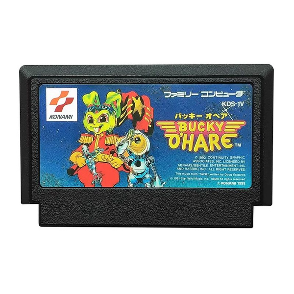 Характеристики Bucky O'Hare - Игра 8-битный картридж Famicom - игровой картридж NES (8 bit ...