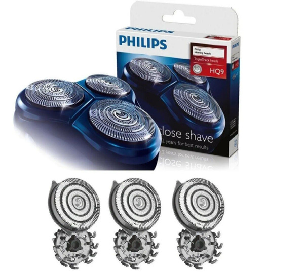 Бритвенные головки Philips HQ9/50 TripleTrack heads - купить с ...