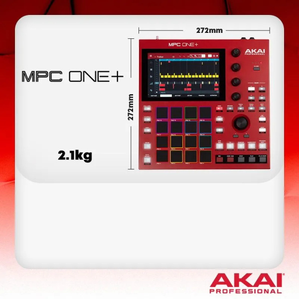 MPC ONE+ Red Model + Limited Edition Pillow + 100GB Sampling Новая ...