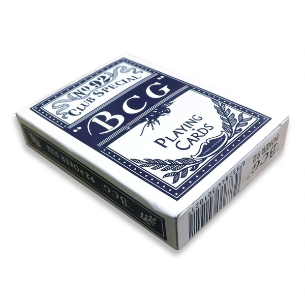 Карты для покера "BCG BLUE" - купить с доставкой по выгодным ценам в ...
