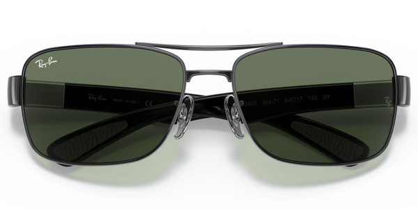 Мужские солнцезащитные очки Ray-Ban RB 3522 004/71, цвет: черный, цвет ...