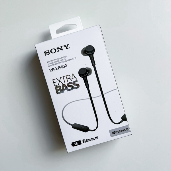 Наушники Внутриканальные Sony WI-XB400 - купить по доступным ценам в ...