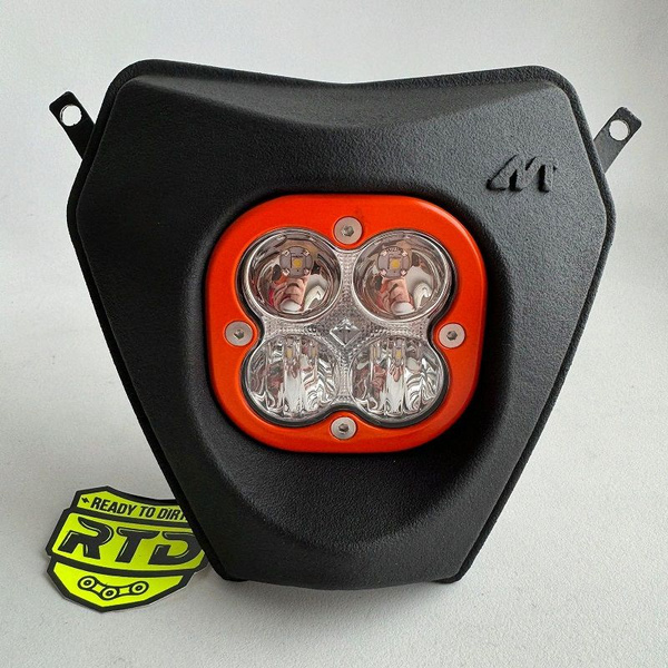 Светодиодная фара KTM EXC (2024-2025), Tbi, (GR8, KEWS, Hengjian) Оранжевая купить c доставкой ...