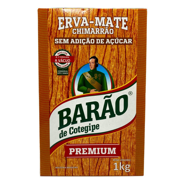 Мате чай Barao De Cotegipe Premium, 1000 гр. (Бразильский отборный ...