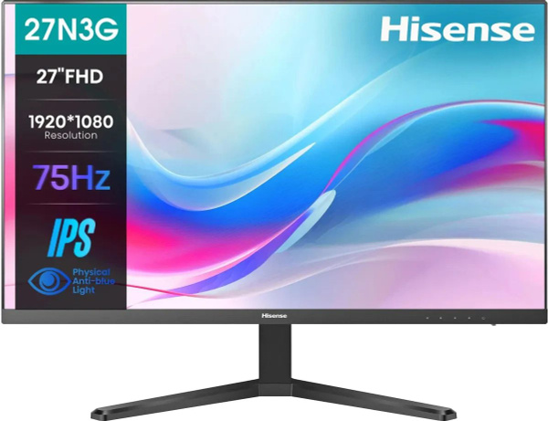 Монитор Hisense 27N3G черный 27" - купить по выгодной цене в интернет ...