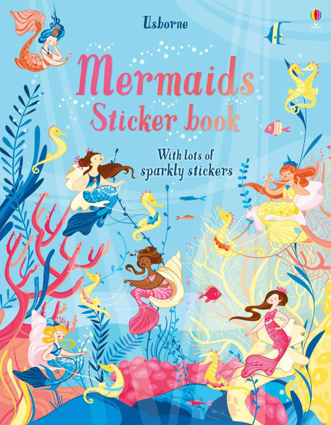 Mermaids Sticker Book / Watt Fiona / Книга на Английском / Уотт Фиона ...