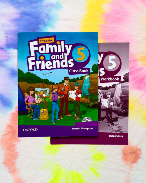 Family and Friends 5 (2nd edition) Class Book + Workbook + Онлайн код ...