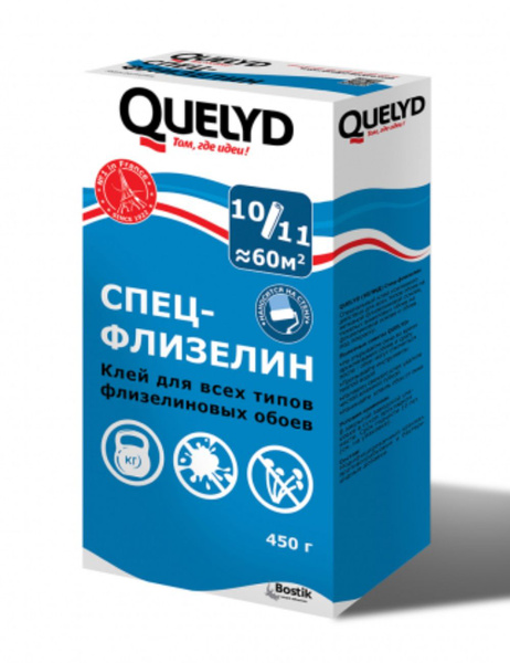 Клей для обоев Quelyd 422872847, 500 г. - купить по доступной цене в интернет-магазине OZON ...