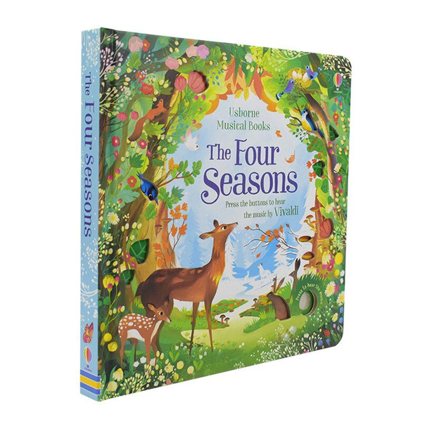 Milu Musical Books the Four Seasons Sound Books Children's Toddlers ...