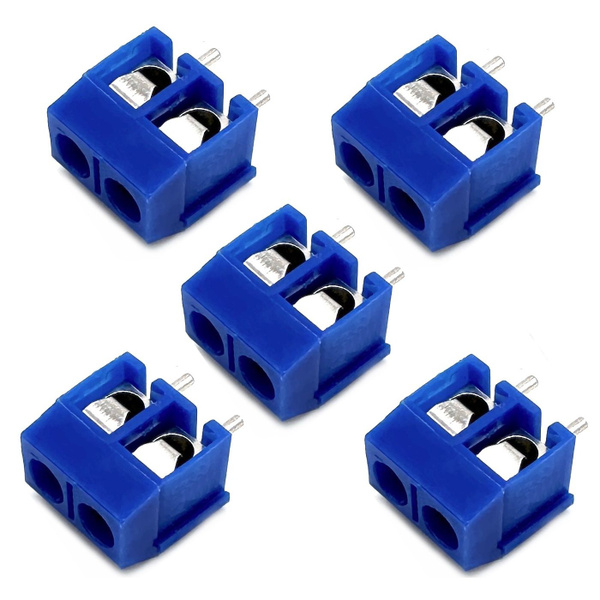 Клеммник на плату винтовой XY301V-A-2P 2Pin, 2.5мм, 250В/16А, шаг 5мм ...