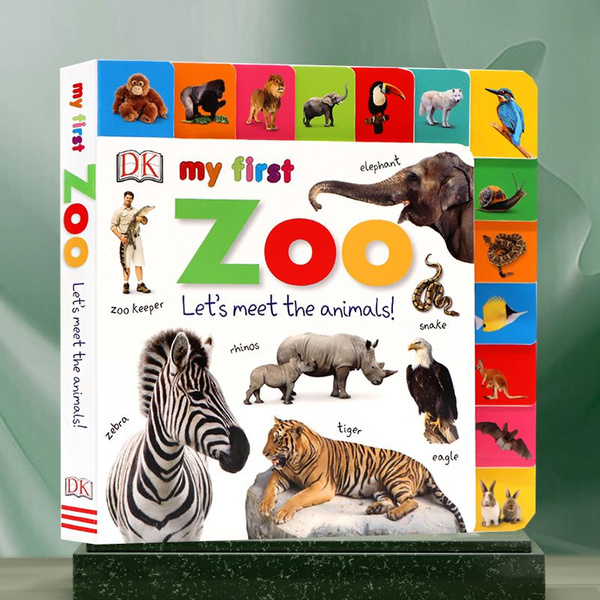 Раннее обучение/Просвещение/Картонная книга: My First Zoo Let's Meet ...