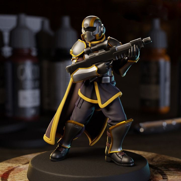 Helldivers 2 миниатюра для настольных игр DnD не окрашенная - купить по ...