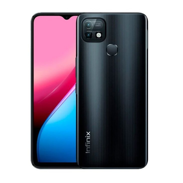 Смартфон Infinix HOT 10i, 64Gb, Black (X658E) 64 ГБ 2 ГБ Черный 2 SIM ...