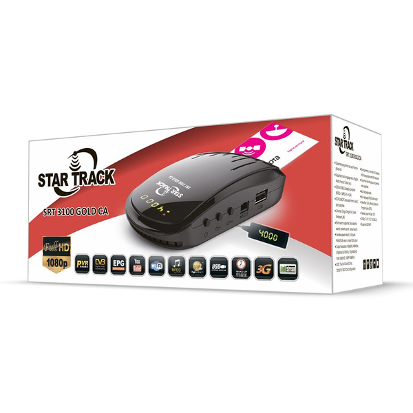 Спутниковый ресивер Star Track SRT 3100 GOLD CA купить на OZON по ...